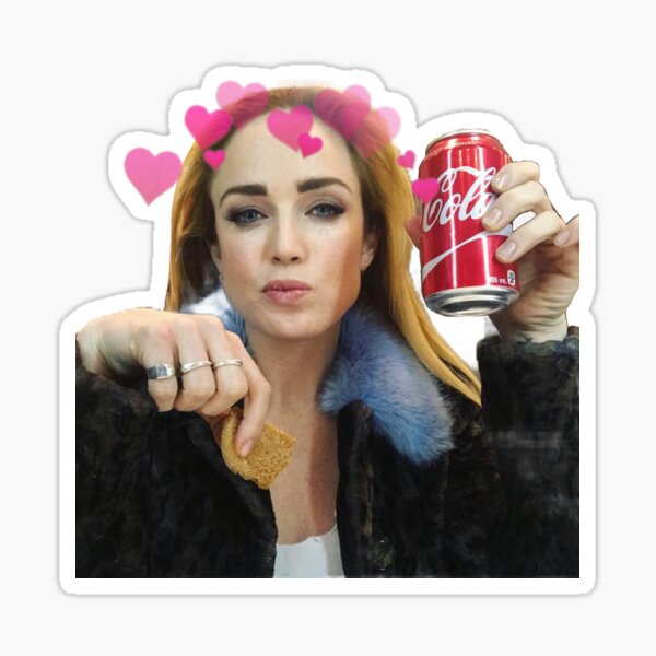 "Caity Lotz " Sticker for Sale by tonimacarooni | Redbubble