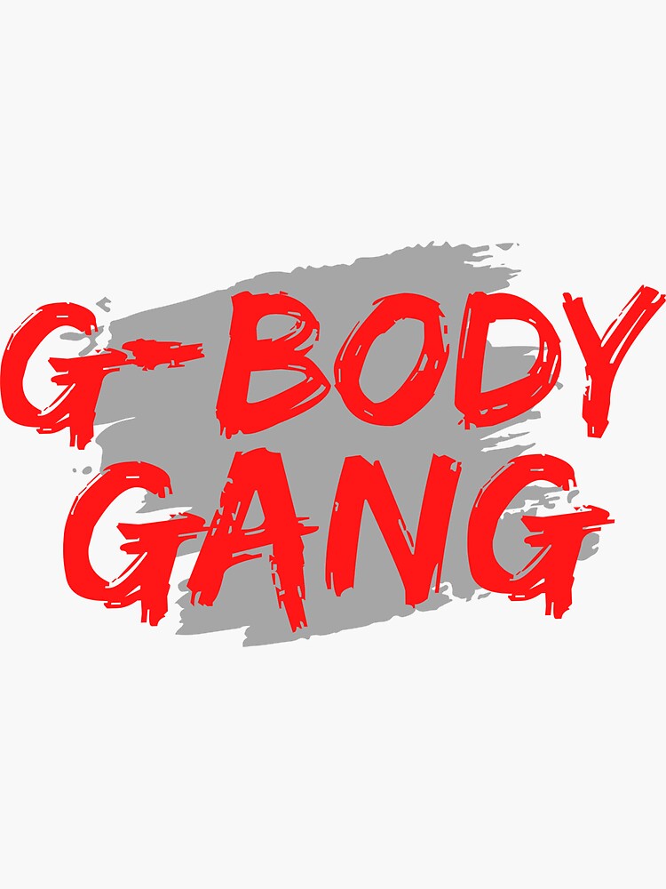 "G body gang Regal cutlass monte carlo" Sticker for Sale by ...