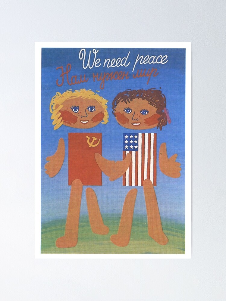 "USSR CCCP Cold War Soviet Union Propaganda Posters" Poster by jnniepce ...