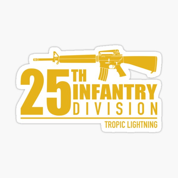 "25th Infantry Division" Sticker for Sale by StrongVlad | Redbubble