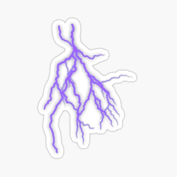"Lightning" Sticker for Sale by sebigxd | Redbubble