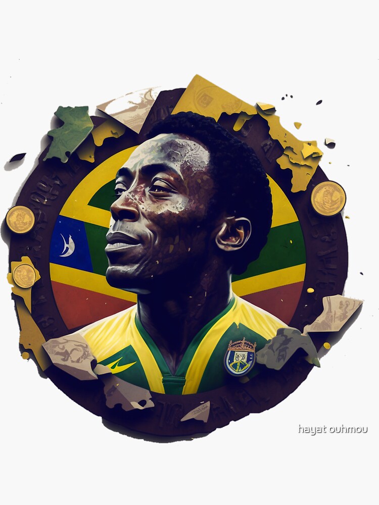 "Pele" Sticker for Sale by hayatshop1 | Redbubble