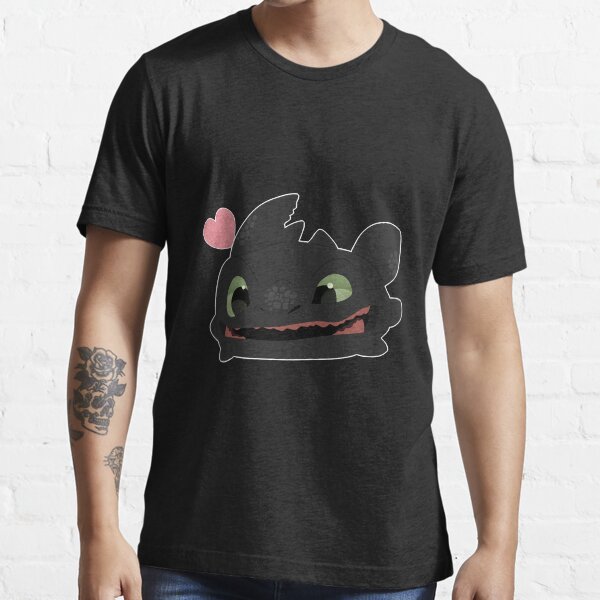 "Toothless Love" T-shirt for Sale by XyvernArts | Redbubble | toothless ...