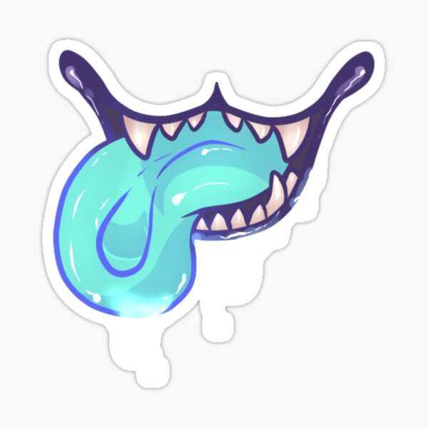 "Maw" Sticker for Sale by XyvernArts | Redbubble