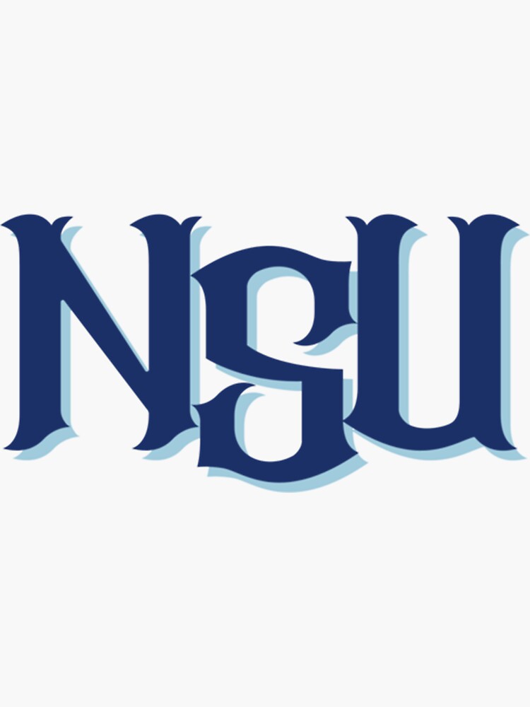 "Nova Southeastern University blue shark NSU " Sticker for Sale by ...