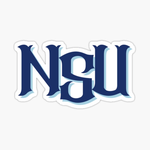 "Nova Southeastern University blue shark NSU " Sticker for Sale by ...