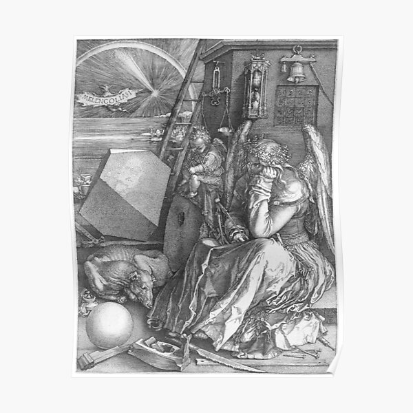 "Albrecht Durer Melancholia" Poster for Sale by annebocarroll | Redbubble