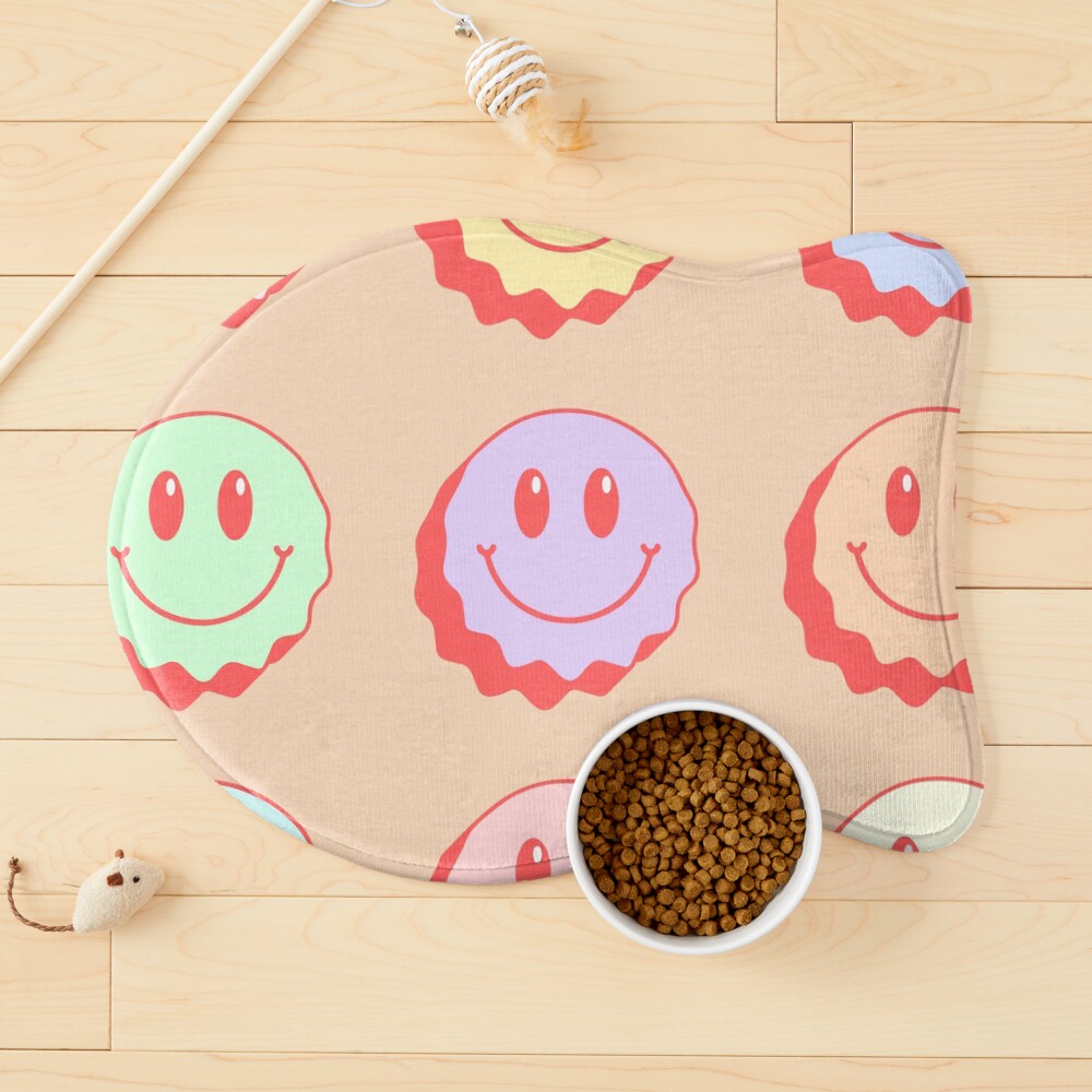 "Preppy Smiley Face Melt Pastel Pack " Sticker for Sale by Freshfroot ...