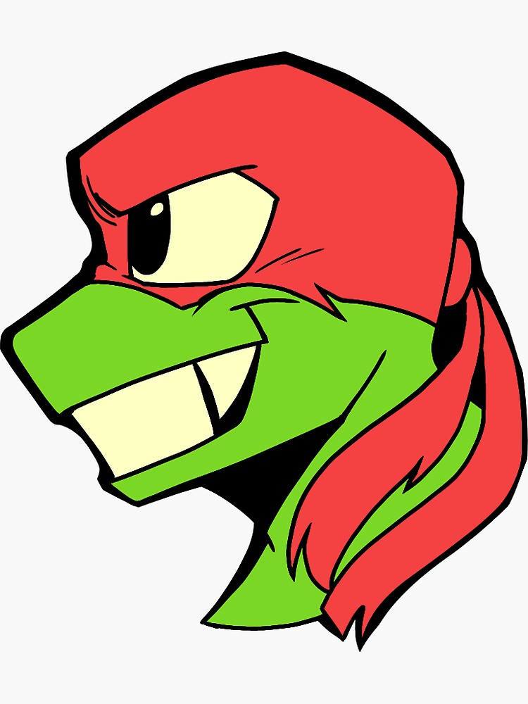 "rottmnt raph sticker" Sticker for Sale by ccorpsebunny | Redbubble
