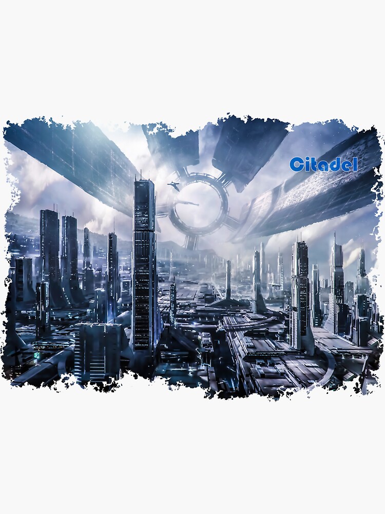 "Mass Effect - Citadel" Sticker for Sale by NordicShanYu | Redbubble