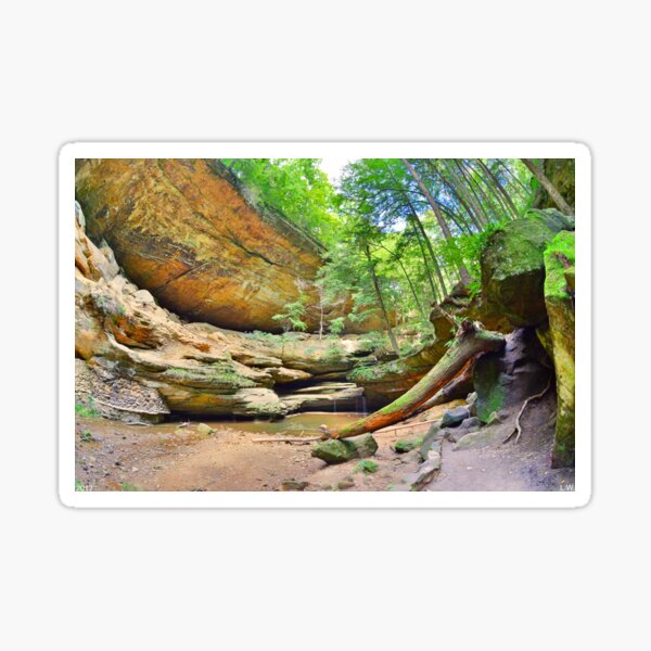 "From The Bottom Of Old Man's Cave" Sticker for Sale by LisaWootenPhoto ...