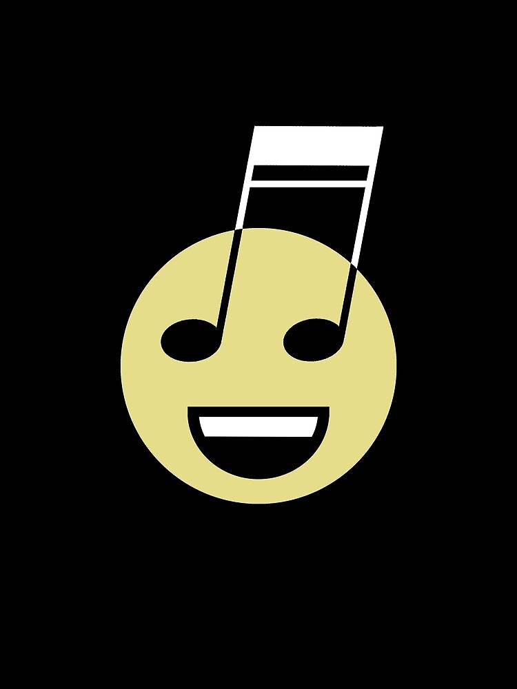 "Musical smiley" Poster for Sale by darkorikalo | Redbubble