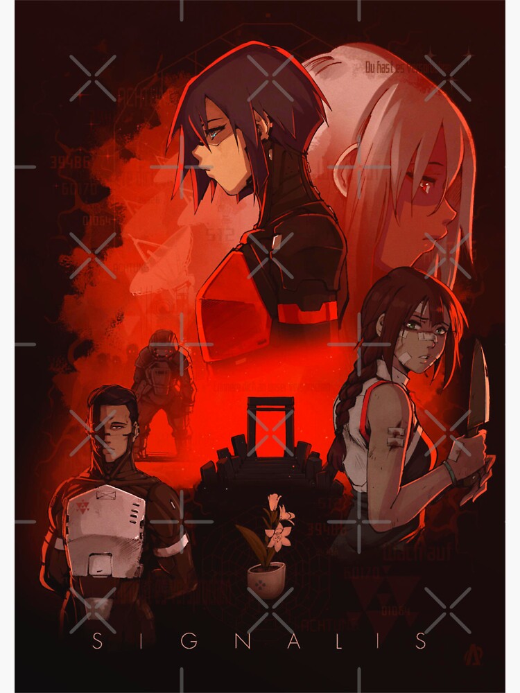 "Signalis" Sticker for Sale by EASYm2 | Redbubble