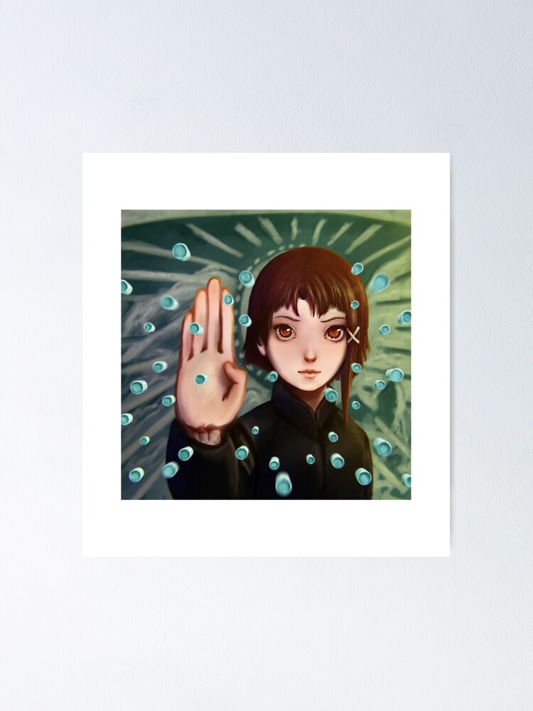 "Serial Experiments Lain" Poster for Sale by talay-fonttns | Redbubble