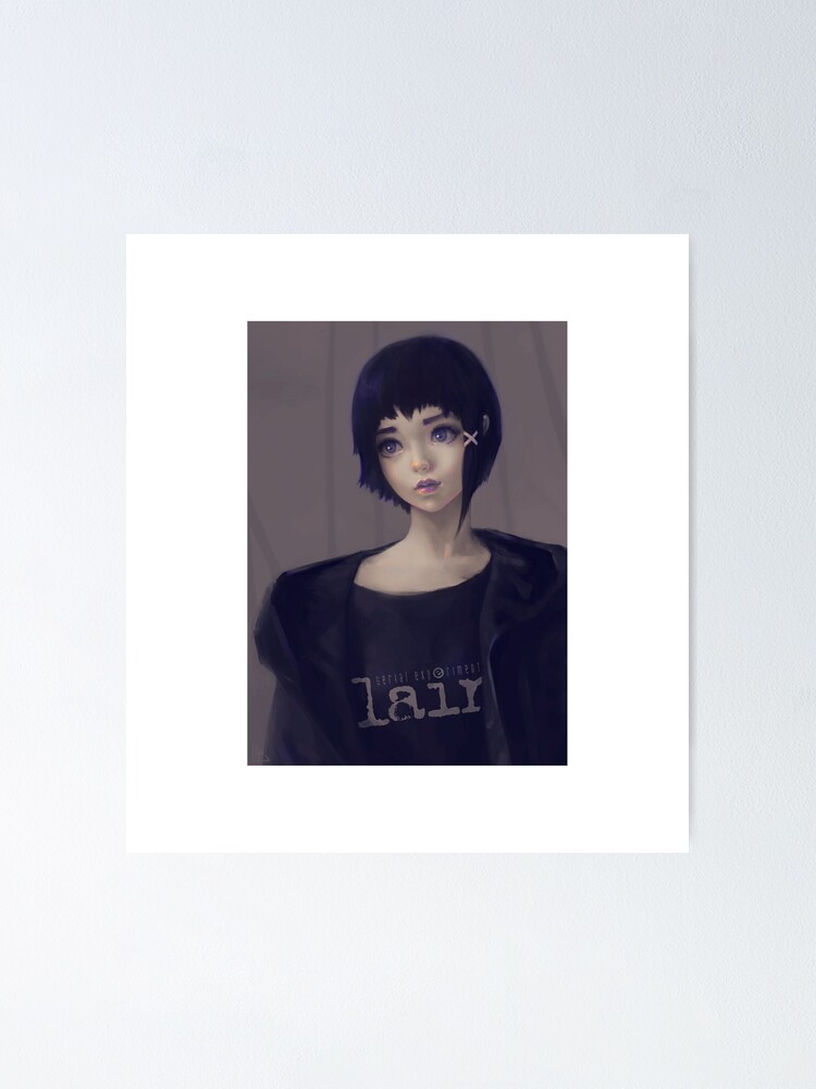 "Serial Experiments Lain" Poster for Sale by talay-fonttns | Redbubble