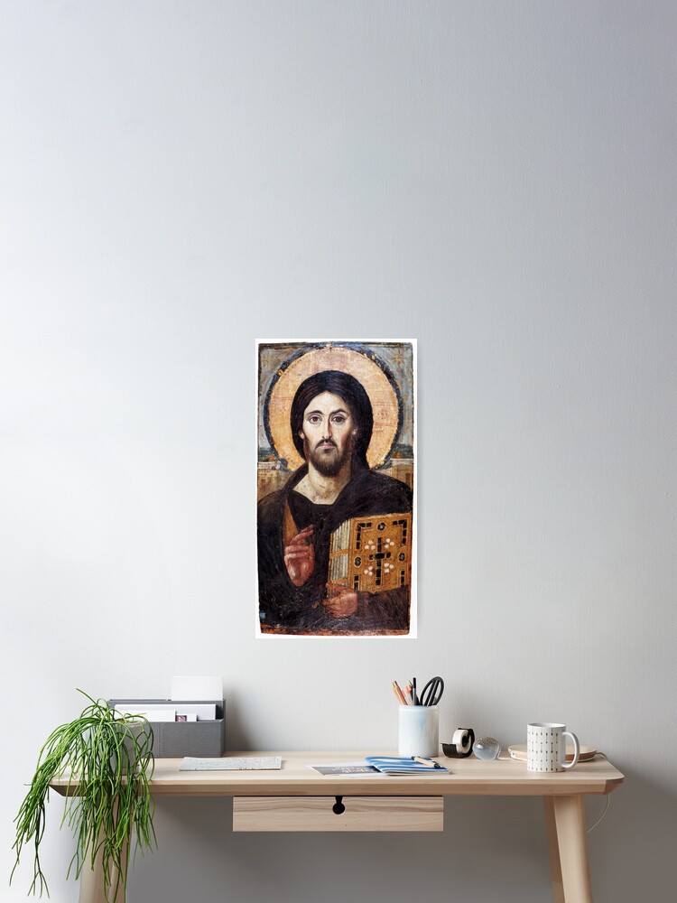 "Jesus Christ - the duality of human and devine side (representation ...