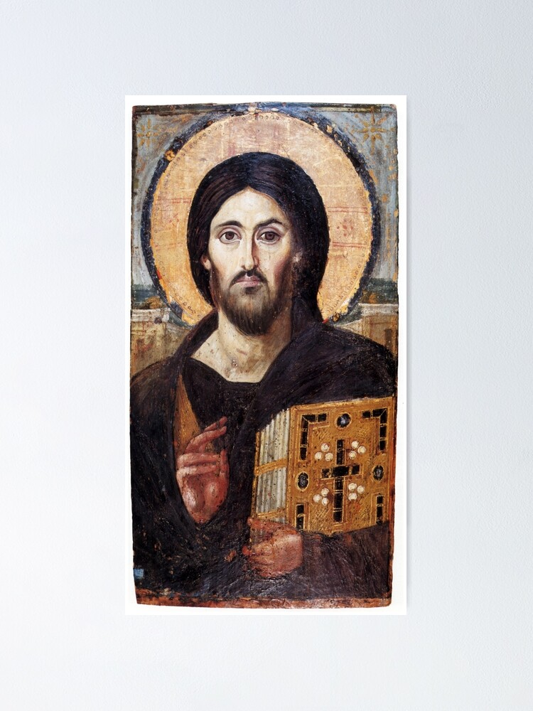"Jesus Christ - the duality of human and devine side (representation ...
