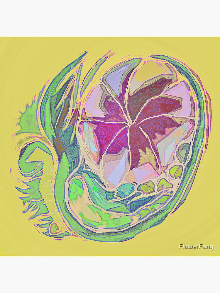 "Fleur" Sticker for Sale by FlowerFang | Redbubble