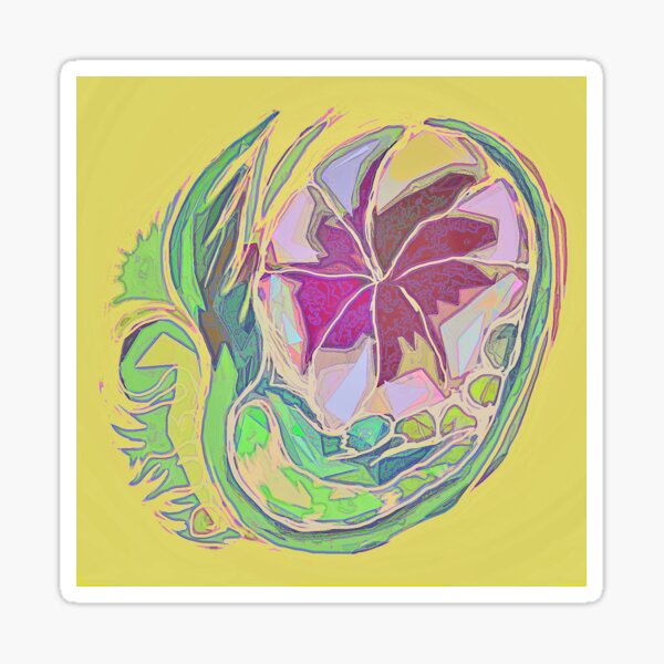 "Fleur" Sticker for Sale by FlowerFang | Redbubble