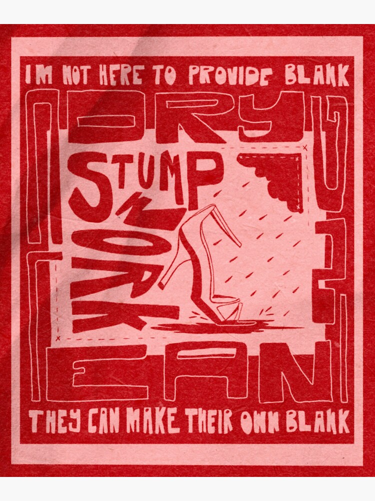 "Dry Cleaning Band Poster " Sticker for Sale by MaryBethBryan | Redbubble