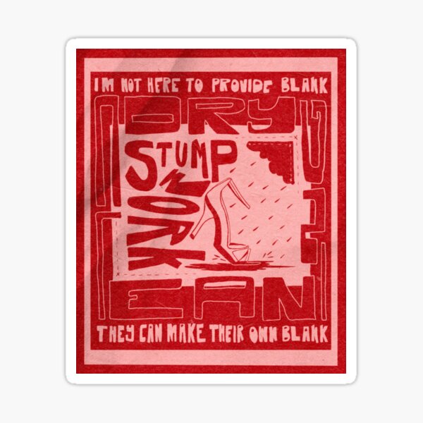 "Dry Cleaning Band Poster " Sticker for Sale by MaryBethBryan | Redbubble