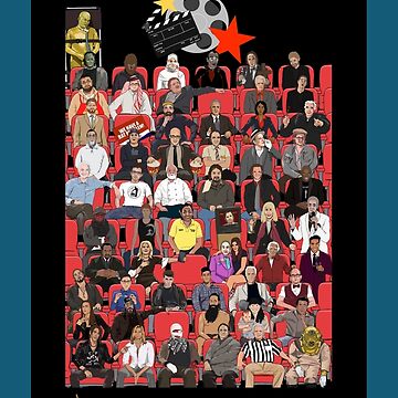 "On Cinema At The Cinema All Characters Artwork " Sticker for Sale by ...