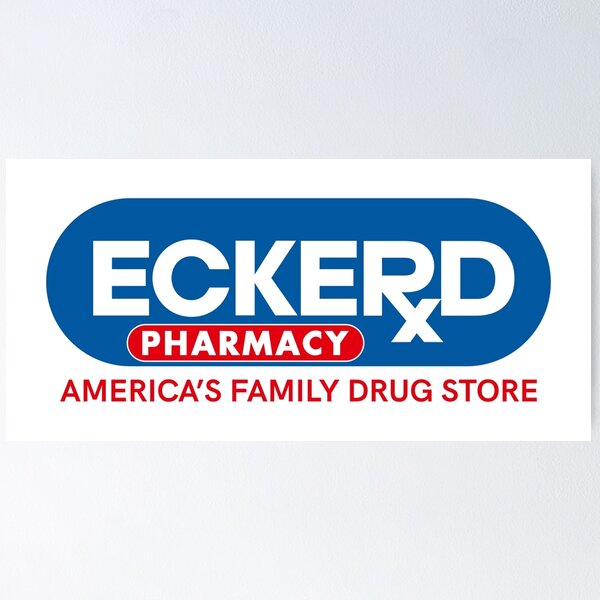 "Eckerd Pharmacy" Poster for Sale by TeeArcade84 | Redbubble