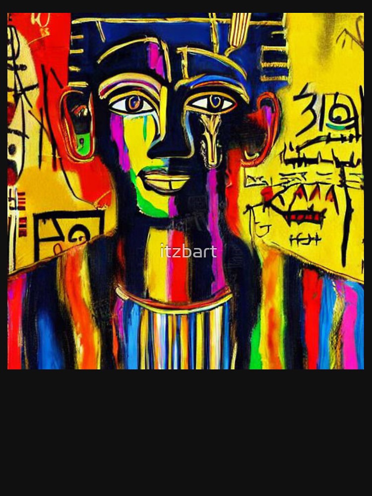 "King Tut Pharaoh Street Art Graffiti | Urban Art" T-shirt for Sale by ...