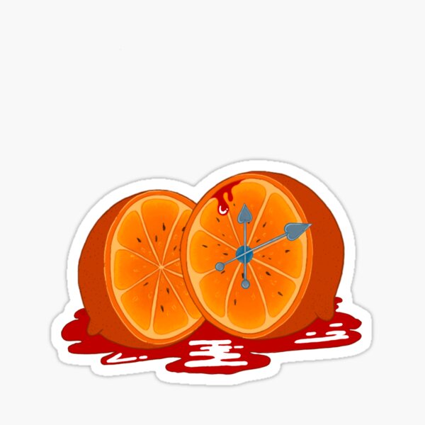 "Clockwork Orange" Sticker for Sale by Pixie-Possum | Redbubble