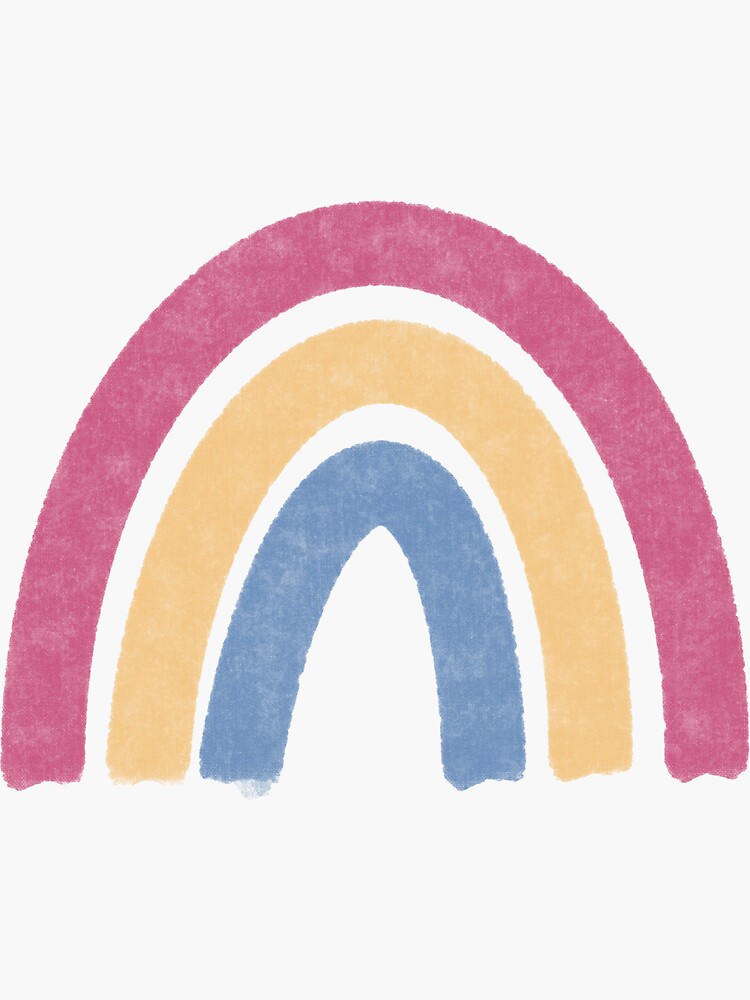 "Pan Rainbow" Sticker for Sale by tiaunamarie | Redbubble