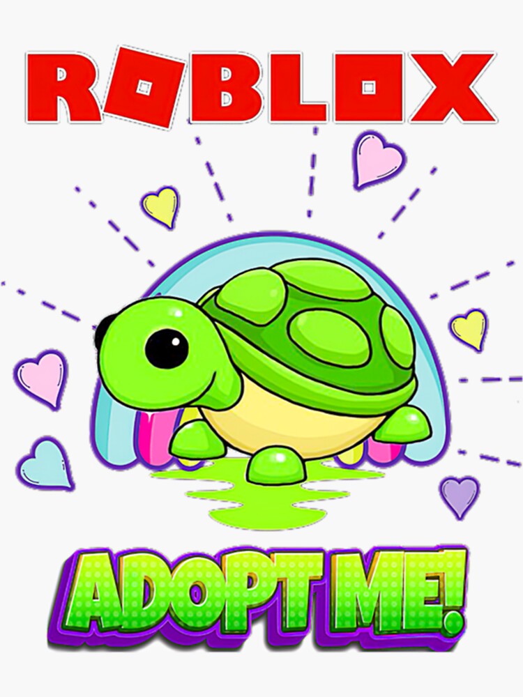 "Adopt Me " Sticker for Sale by JALWDesign | Redbubble