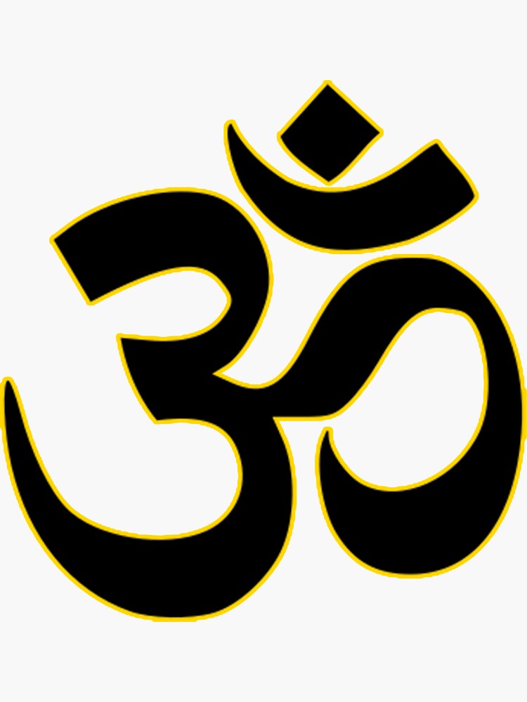 "Om Symbol Hindu Om" Sticker for Sale by bkartist | Redbubble