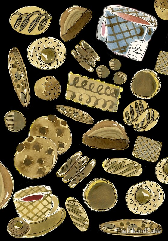 "Cookies All Day " by TheInkandCake | Redbubble
