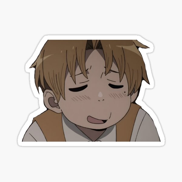"Lewd Rudeus Sticker Mushoku Tensei: Jobless Reincarnation Inspired ...