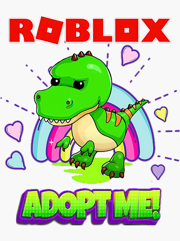 "Adopt Me " Sticker for Sale by BygoneBrandA | Redbubble