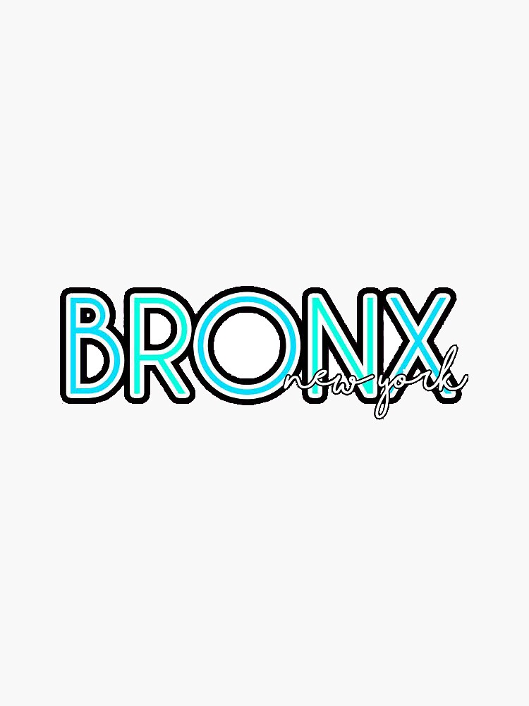 "Bronx 2" Sticker for Sale by teresaholliday | Redbubble