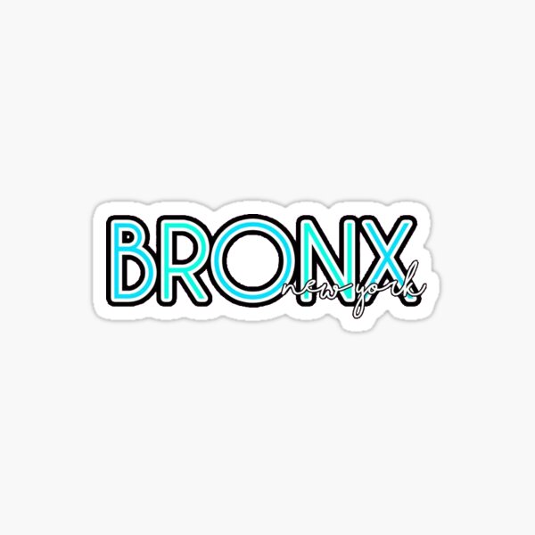 "Bronx 2" Sticker for Sale by teresaholliday | Redbubble