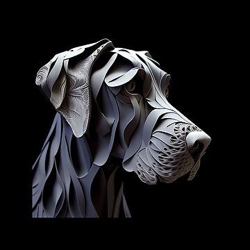 "Great Dane - The Paper Collection" Sticker for Sale by FiveIntentions ...