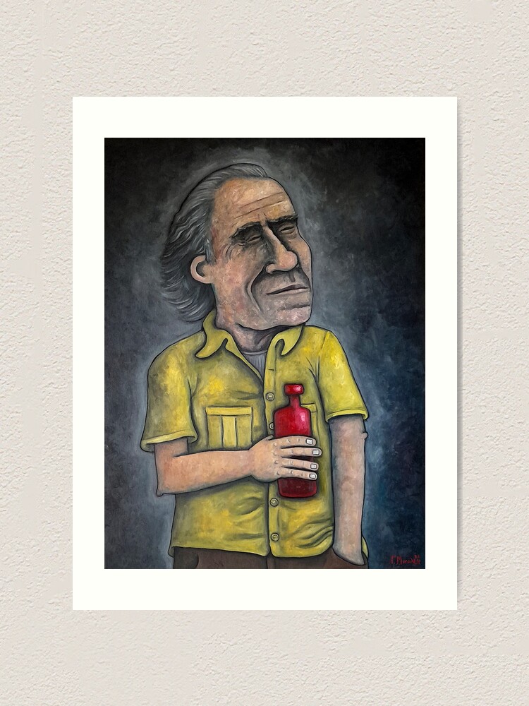 "Henry Charles Bukowski" Art Print for Sale by micalef | Redbubble