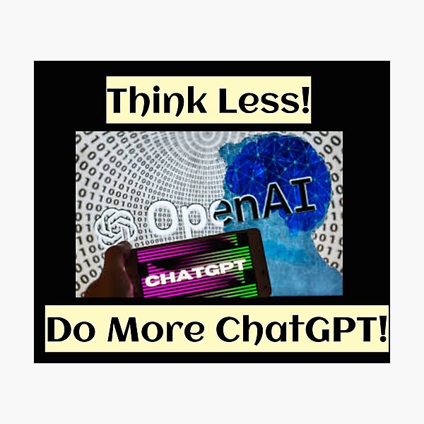 "Chat gpt art - chat gpt design" Photographic Print for Sale by ...