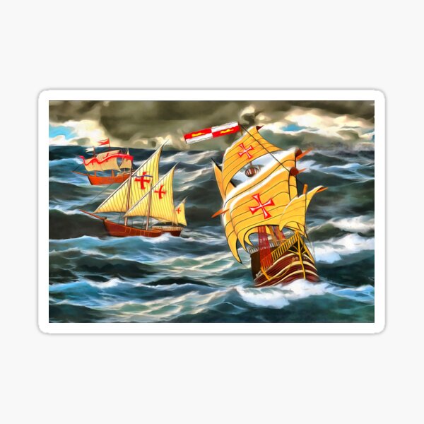 "Christopher Columbus Ships - Niña, Pinta, and Santa Maria 1492 - new ...