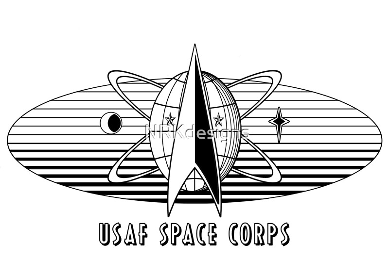 "USAF Space Corps Emblem" by NRKdesigns | Redbubble