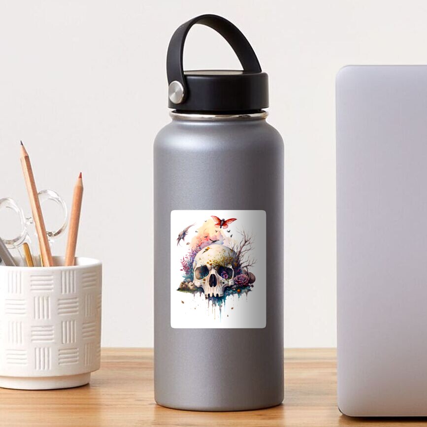 "Nature Skull | Skull Fungi" Sticker for Sale by PandorasBoxy | Redbubble