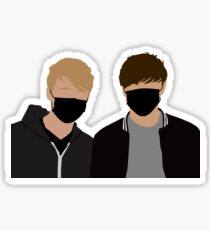 Sam and Colby: Stickers | Redbubble