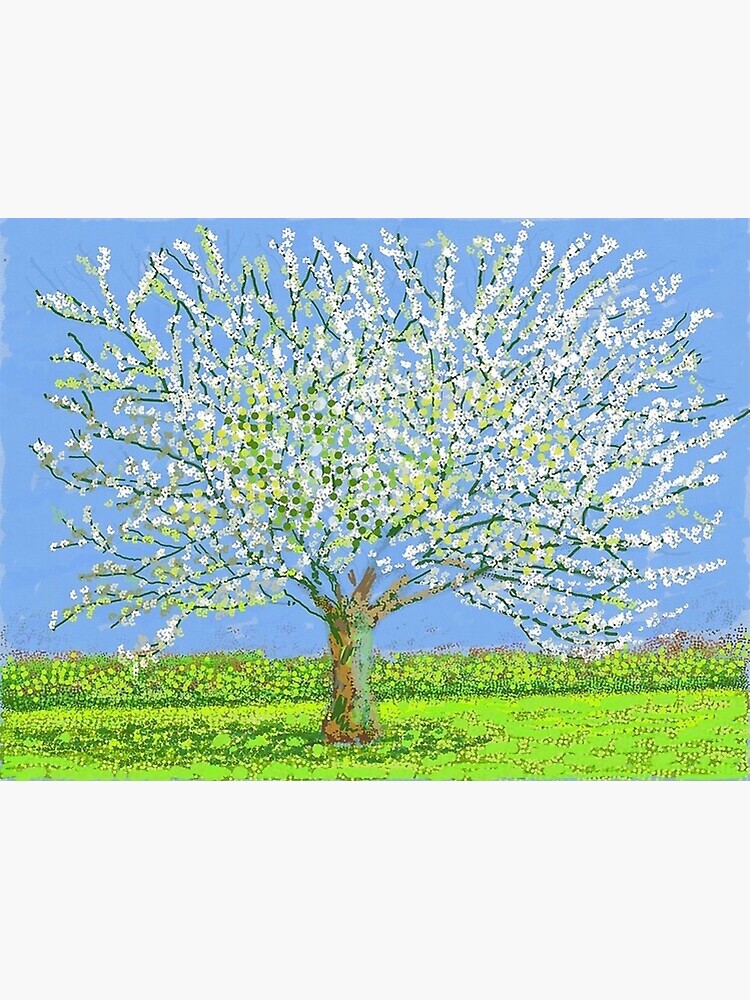 Spring David Hockney Premium Matte Vertical Poster sold by Gisele ...