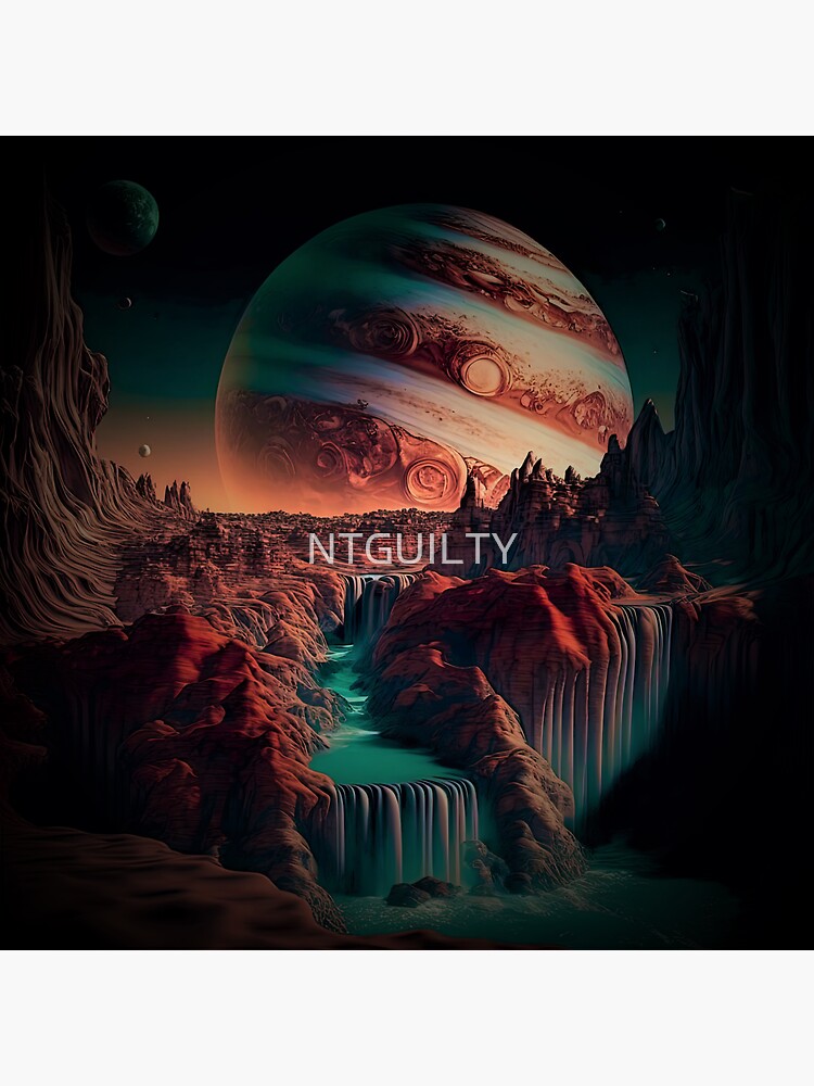 "Jupiter Planet Solar System" Sticker for Sale by NTGUILTY | Redbubble