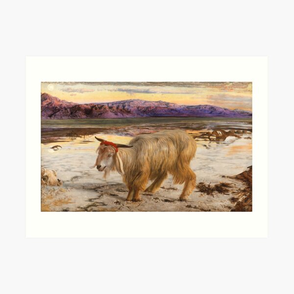 "The Scapegoat by William Holman Hunt, 1854" Art Print for Sale by ...