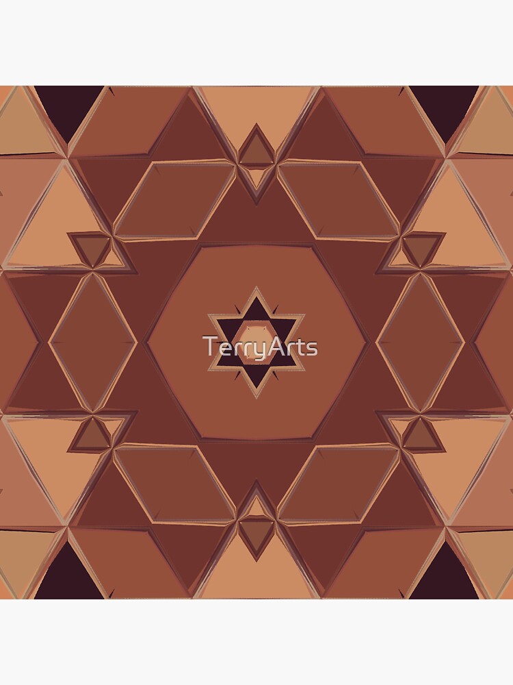 "Terracotta Color Palette Earth Tones Earthy Colors Geometric Abstract ...