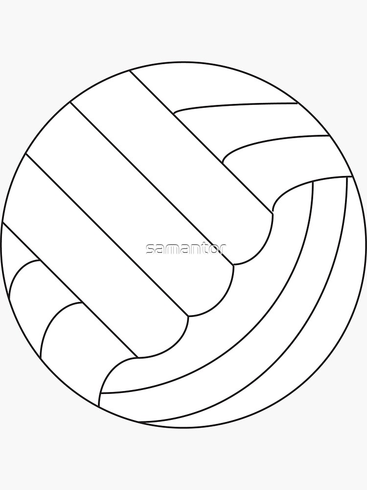"Netball Pattern" Sticker by samantor | Redbubble
