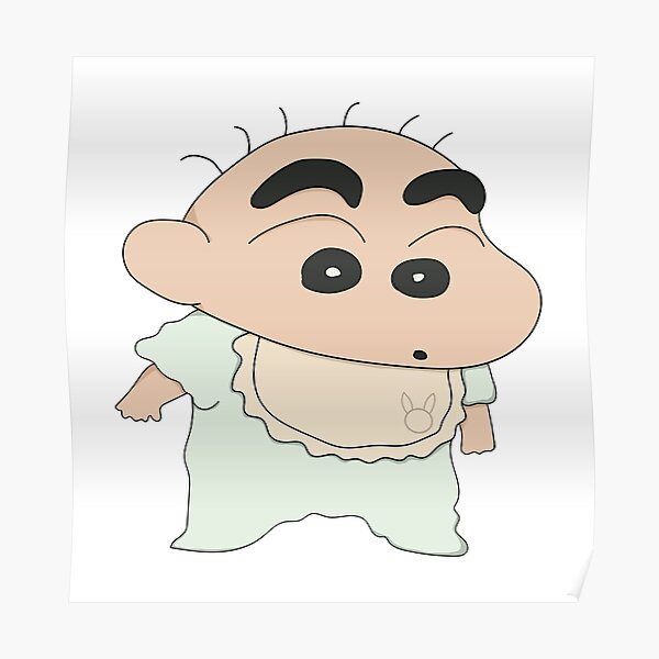 "baby shinchan" Poster by robotradiactivo | Redbubble